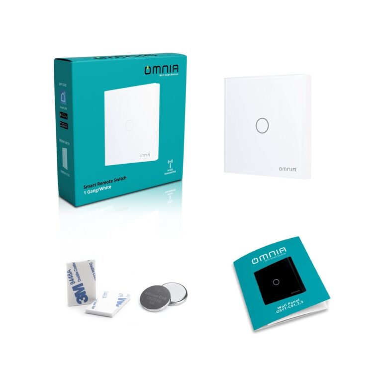 Apagador (Auxiliar) Inalámbrico Omnia RF 3 Vías – Tienda ICE