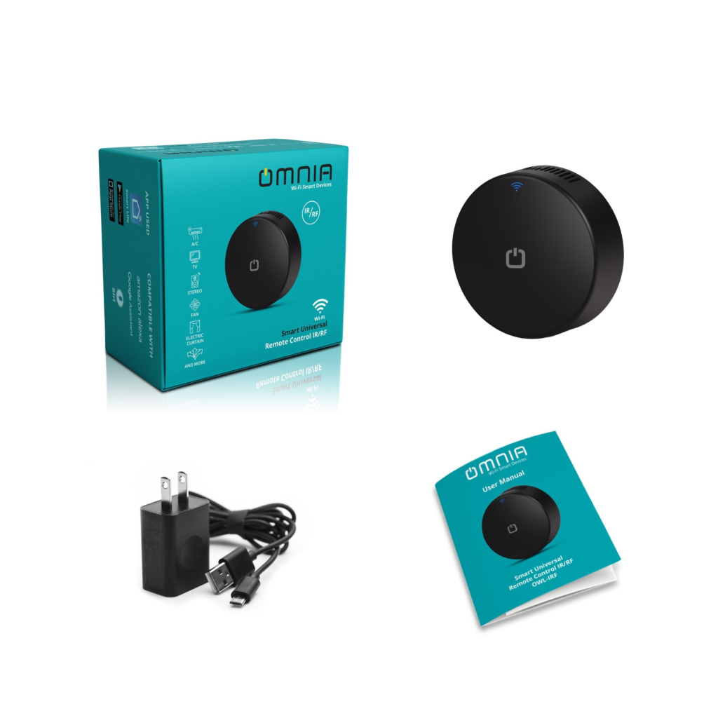 Control Remoto Omnia Universal IR/RF Inteligente WiFi – Tienda ICE
